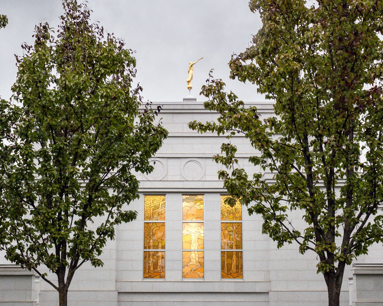 Palmyra New York Temple Stain Glass of the Sacred Grove - Etsy