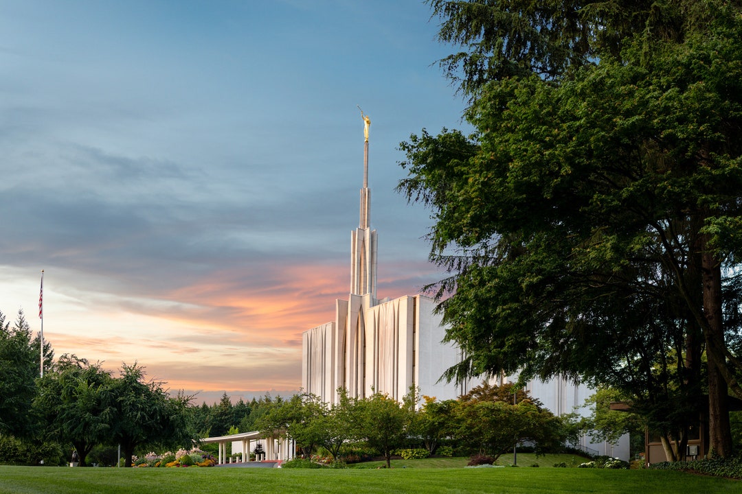 Seattle Washington Temple - Etsy