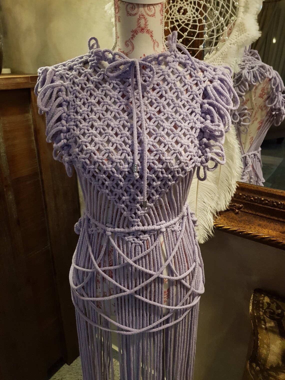Robe Macrame - Etsy France