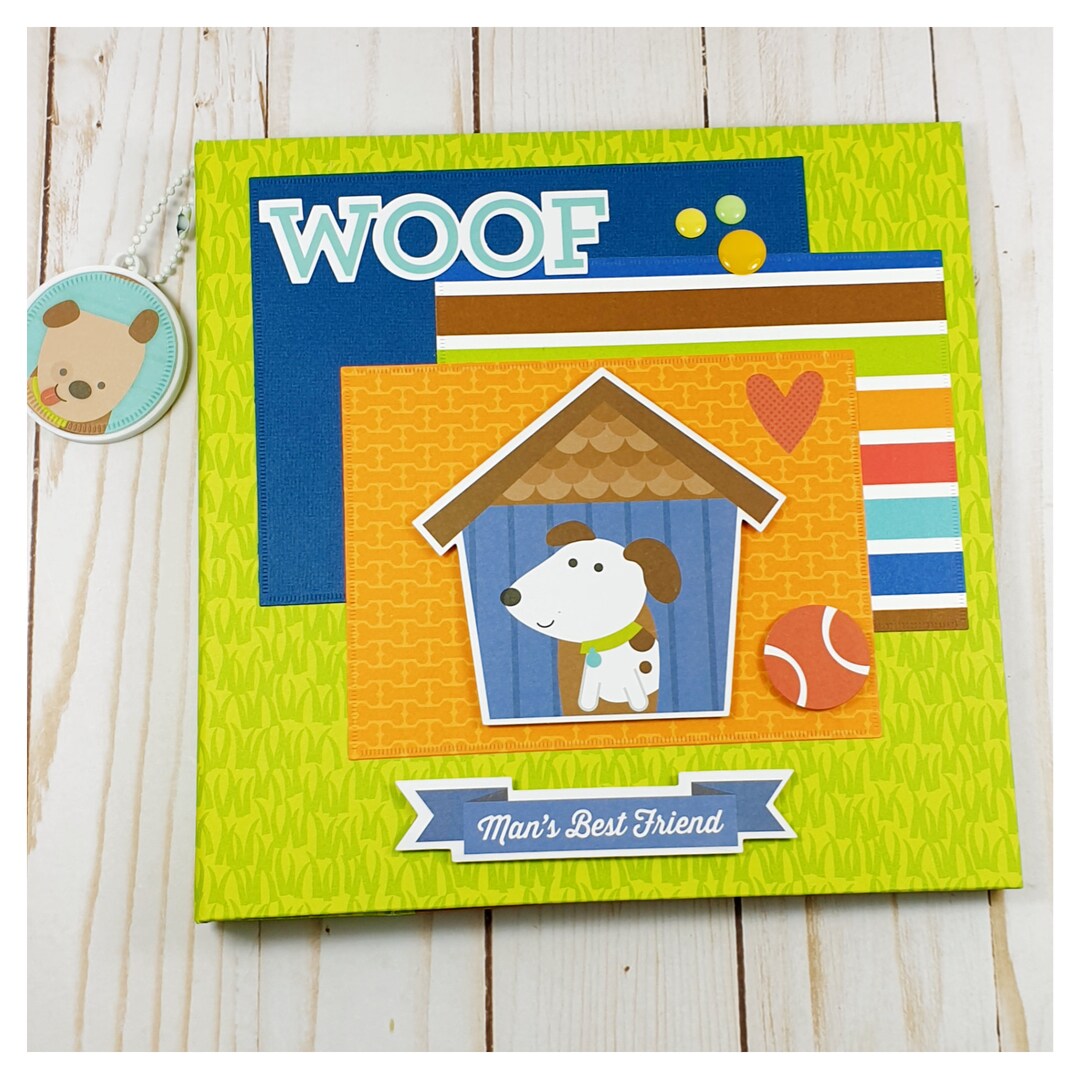 Dog Photo Folder. Rigid Folder for Photographs. Pet Memories Folder ...