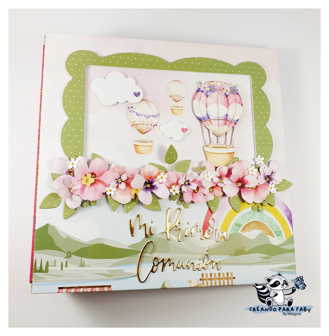 First Communion Album for a Girl. First Communion. Album Decorated for ...