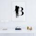 Letter B Abstract Calligraphy Modern Calligraphy Custom - Etsy