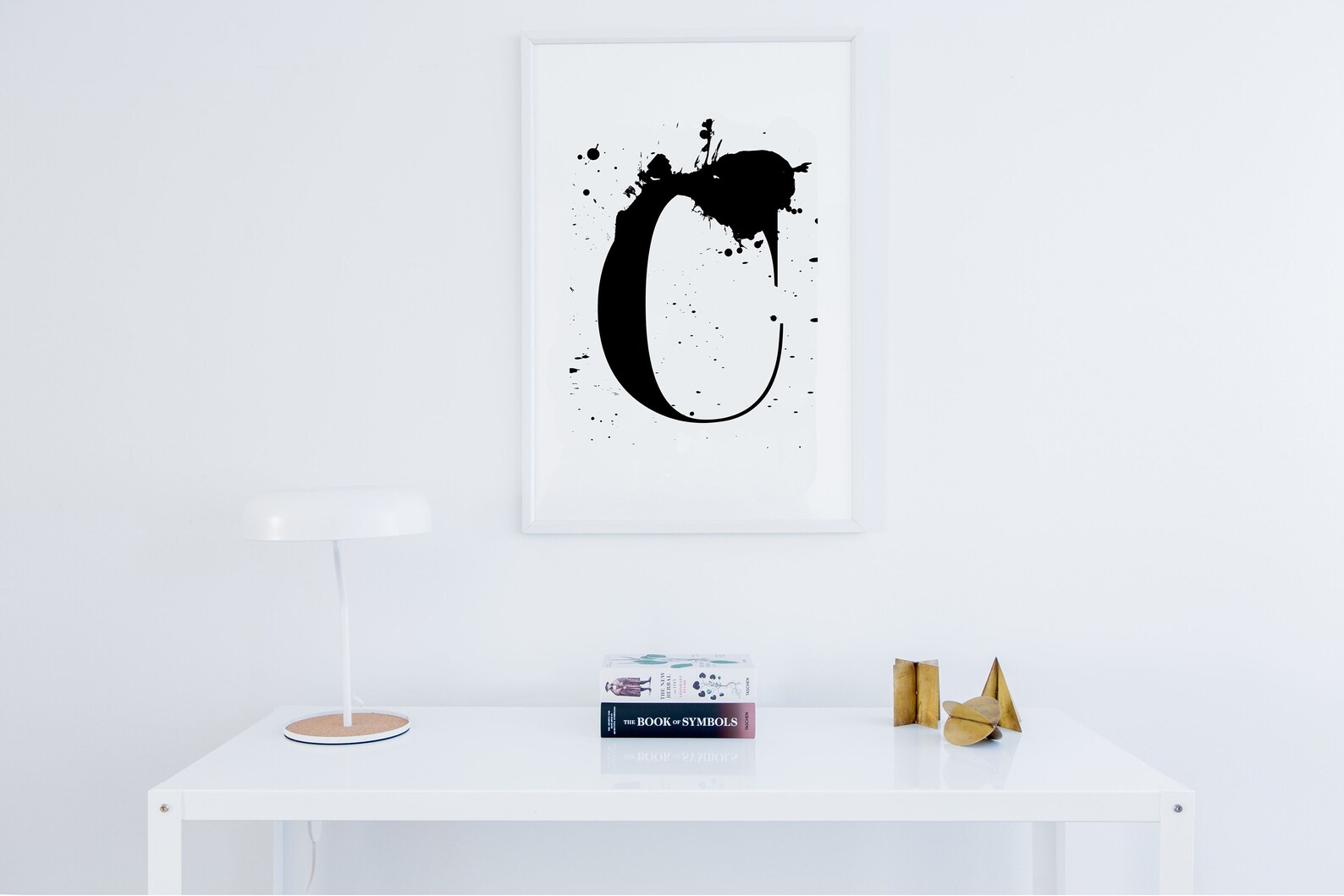 Letter C Abstract Calligraphy Modern Calligraphy Custom - Etsy