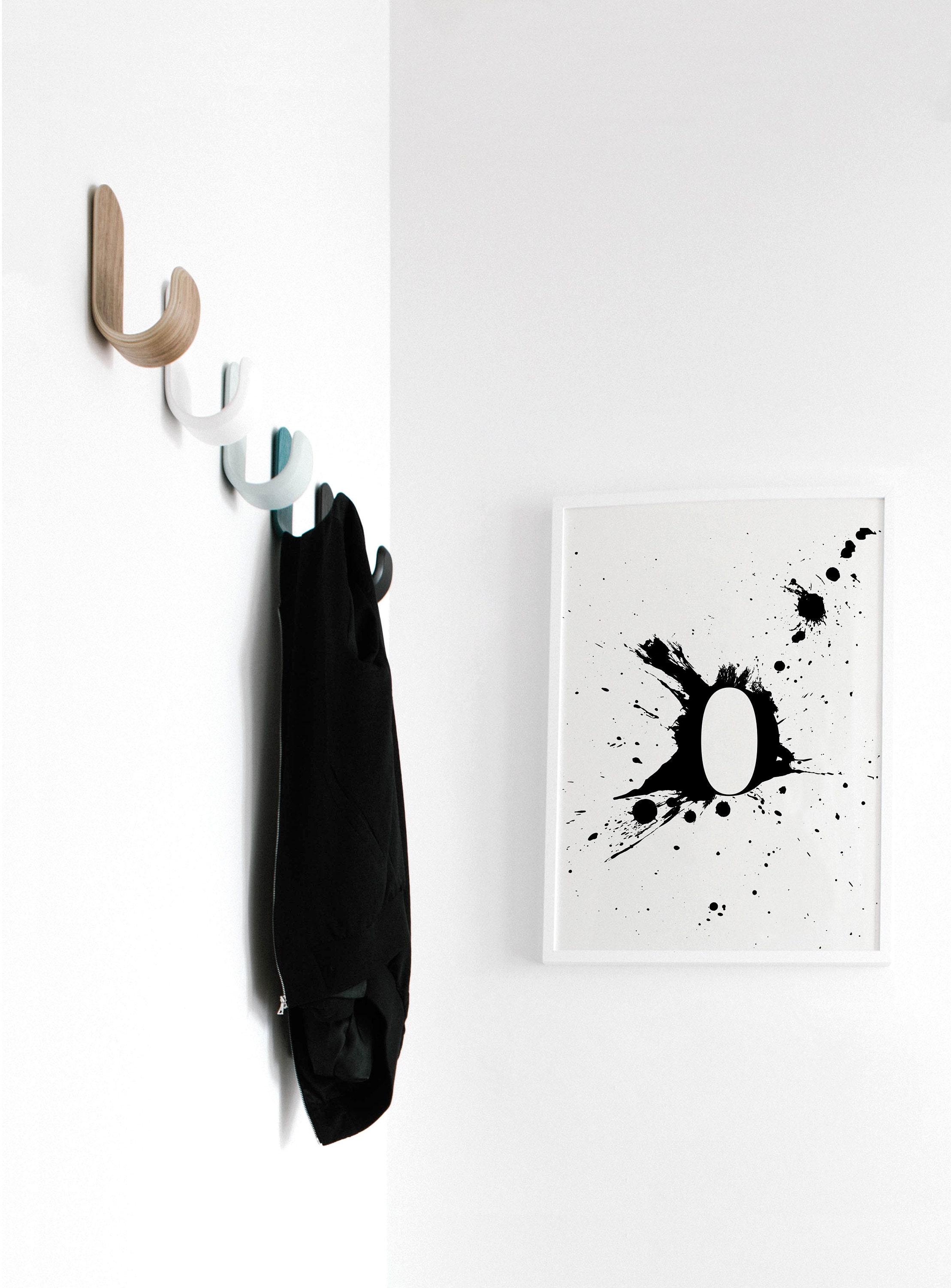 Letter O Print, Modern Calligraphy, Letter O Art, Ink Splash, Abstract ...