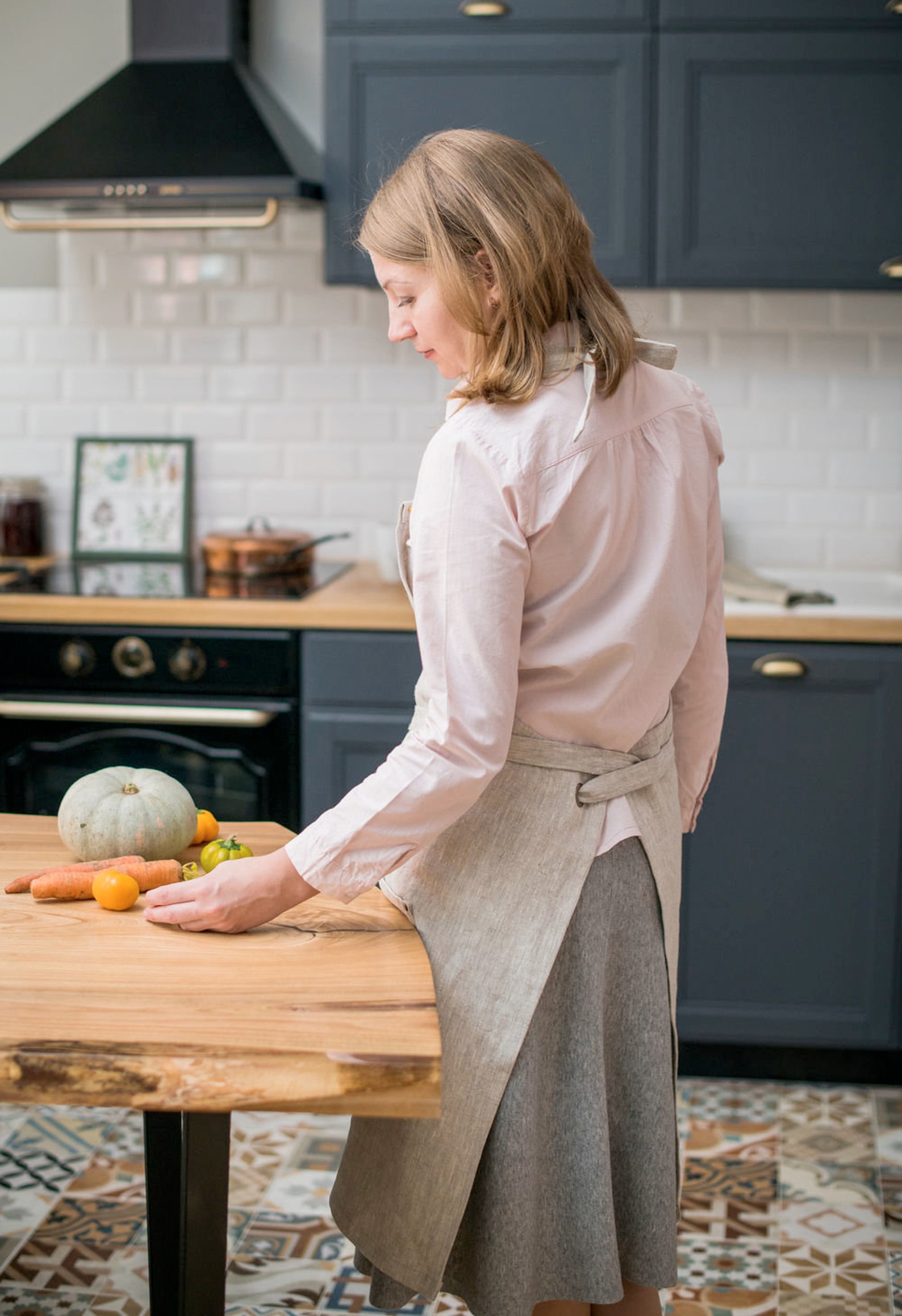 Chefs Apron Full Apron Womens Apron Cooking Apron Apron - Etsy