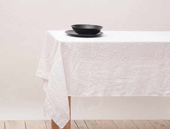 Vintage Linen Tablecloth Rustic Table Cloth Table Cover - Etsy UK
