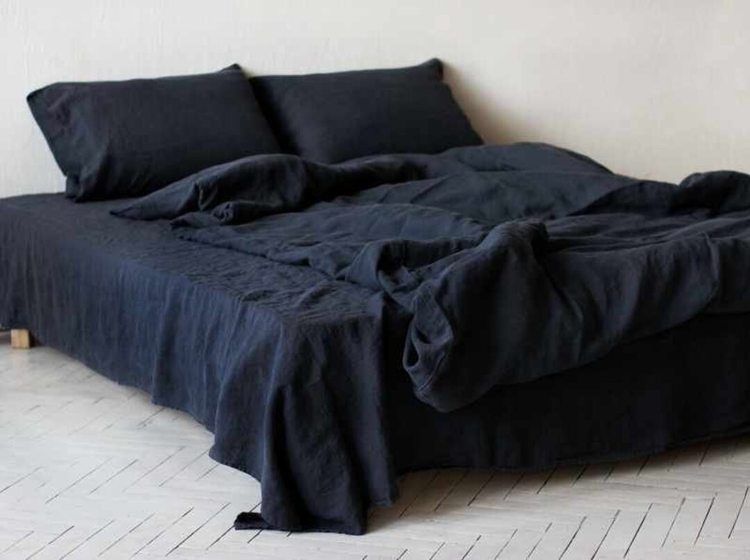 Custom Linen Duvet Cover, Linen Duvet Set, Linen Bedding Set, Custom ...