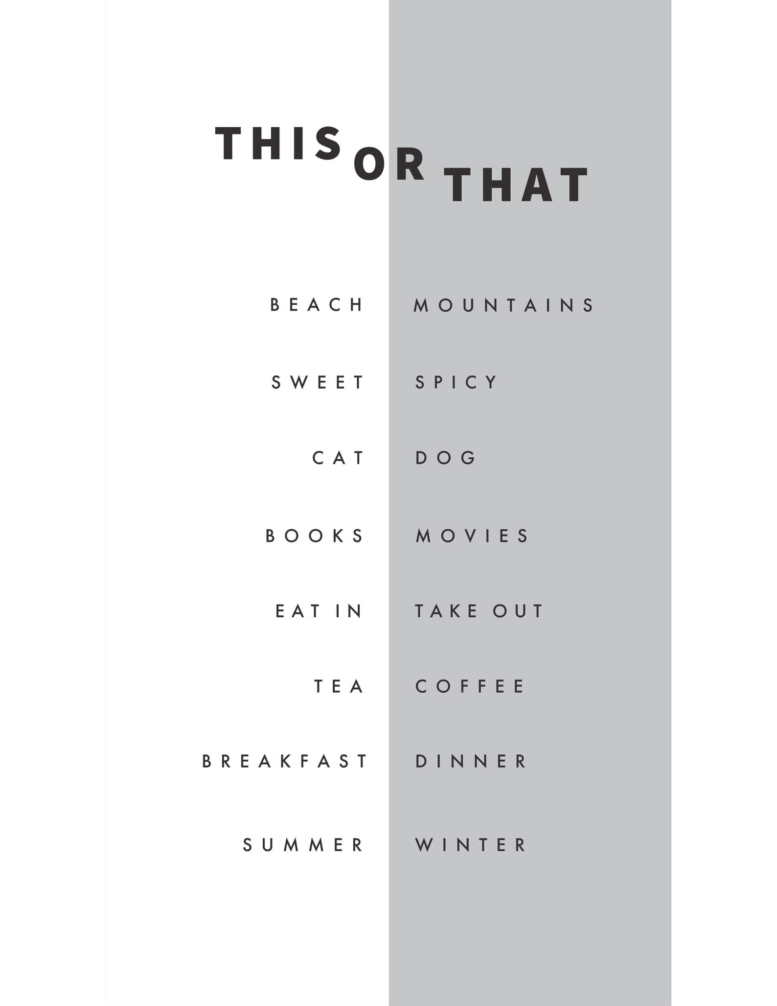 This or That Bundle. Educational Printable. Online Prompt | Etsy