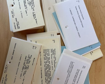 Fox on Library Card Print of My Painting of Woodland Fox on Library ...