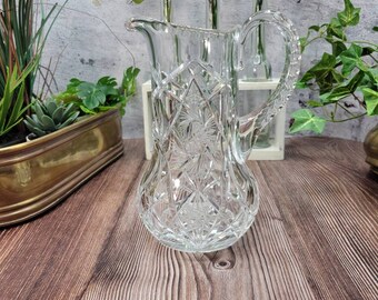 Cut Glass Pitcher | Etsy