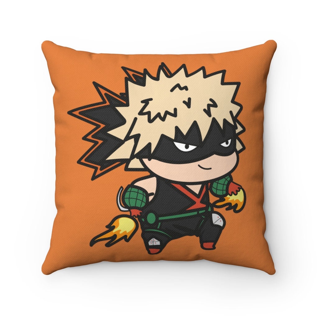 Katsuki Bakugo Pillow My Hero Academia Pillow Chibi Anime | Etsy