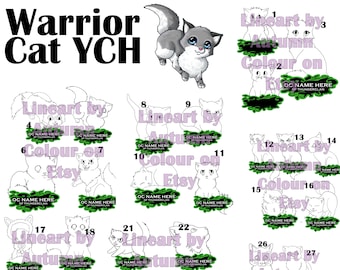 warrior cat chibi base