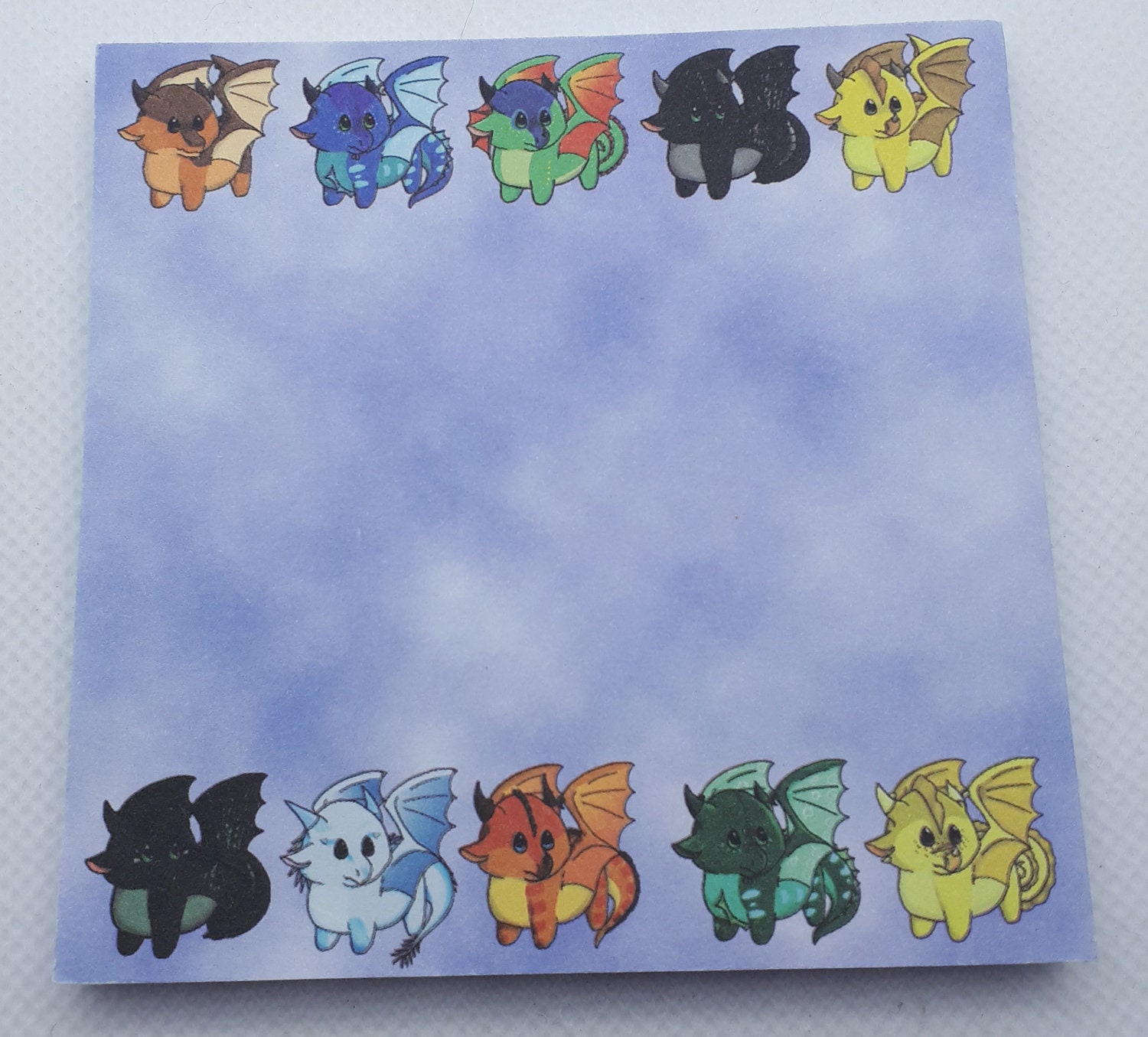 Chibi Wings of Fire WOF Sky Cloud Notepad Memo to Do List - Etsy Australia