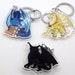 Wings of Fire Dragon 2 Inch Clear Double Sided Acrylic Keychain or ...