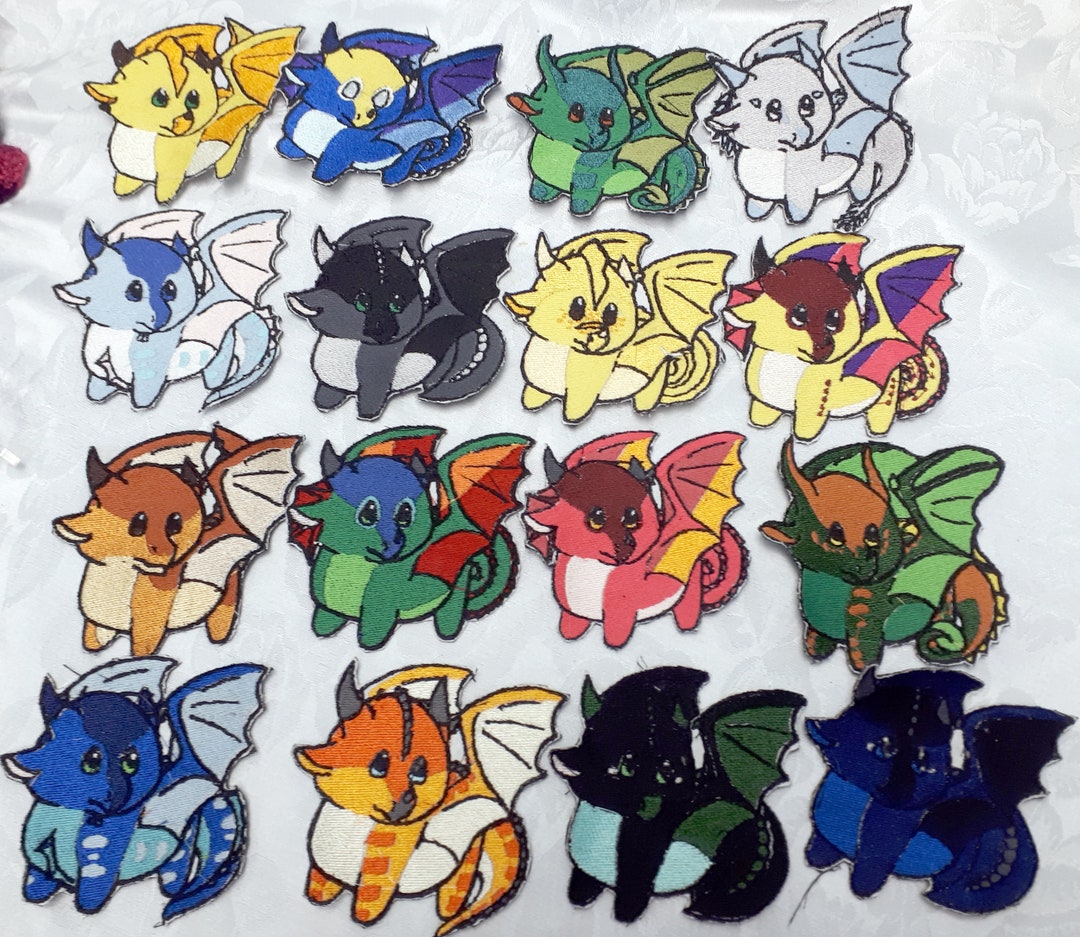 Cute Chibi Wolf With Wings