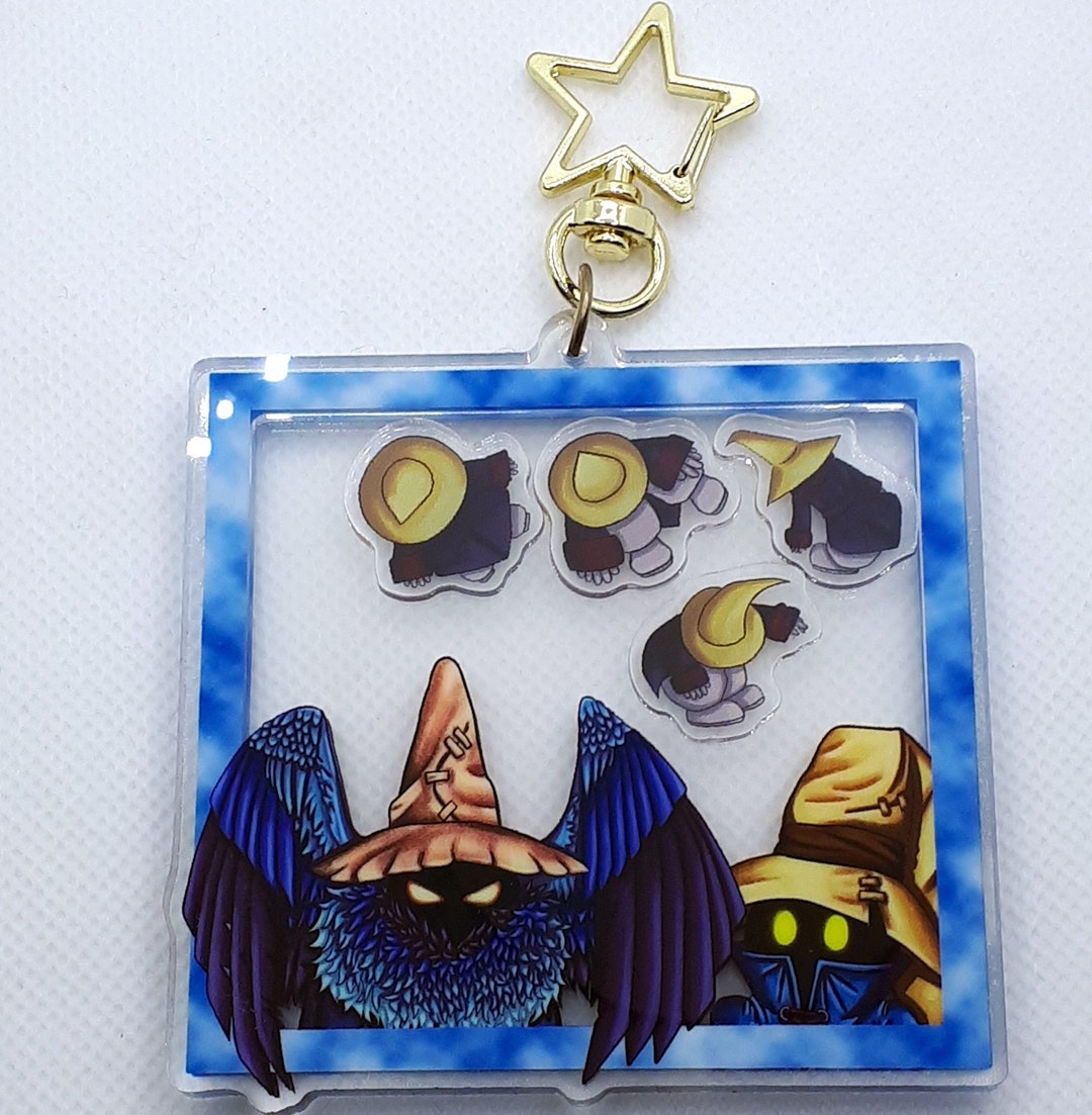 FFIX Vivi and Black Waltz Acrylic Shaker Charm- 3 Inch - Etsy