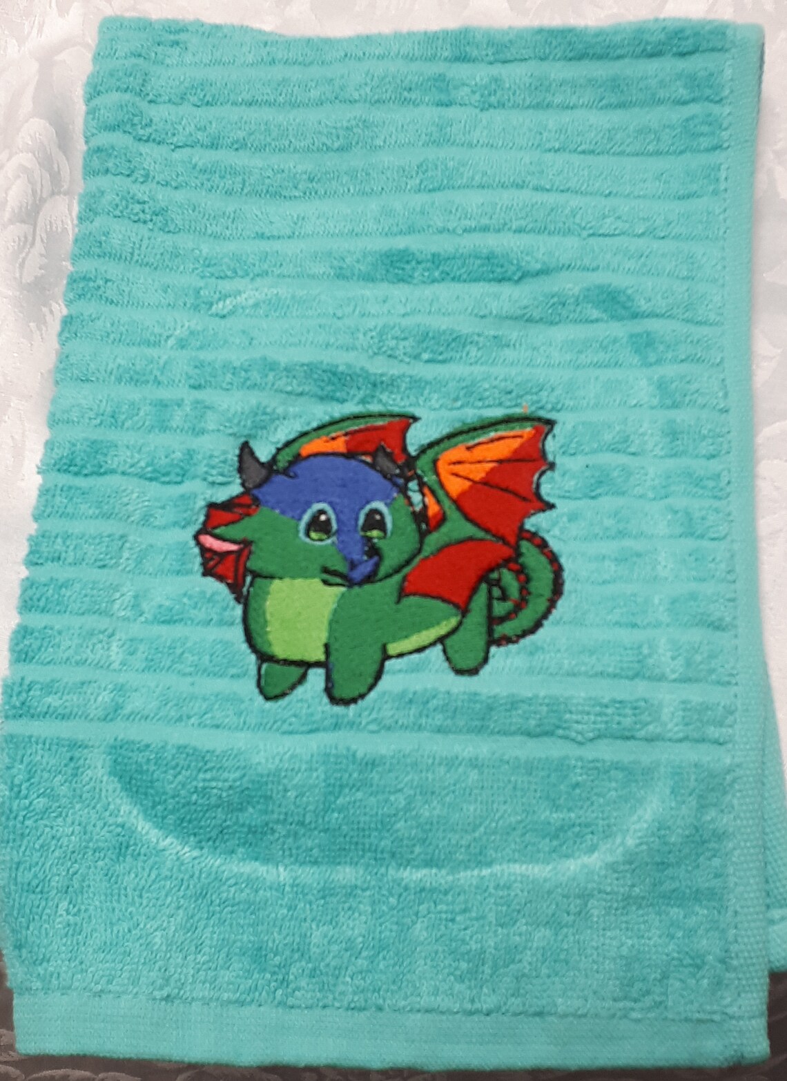Chibi Wings of Fire Embroidered Hand Towel - Etsy