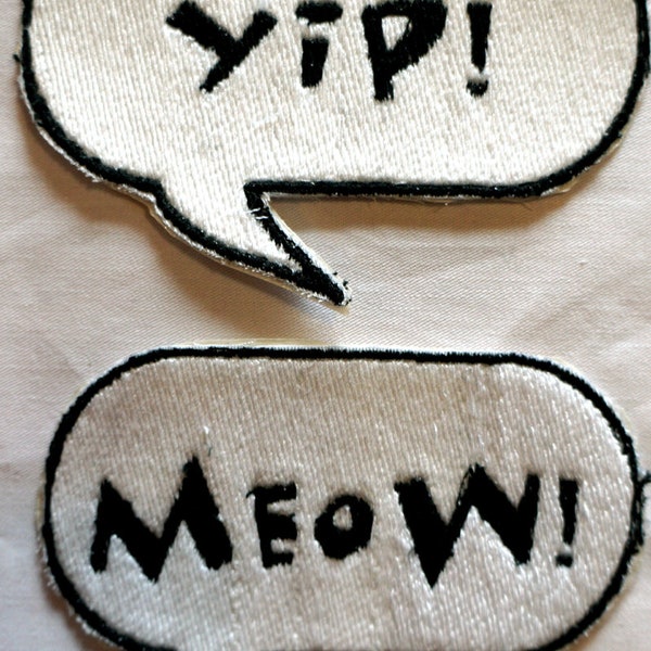 Speech Bubble Patch - Etsy