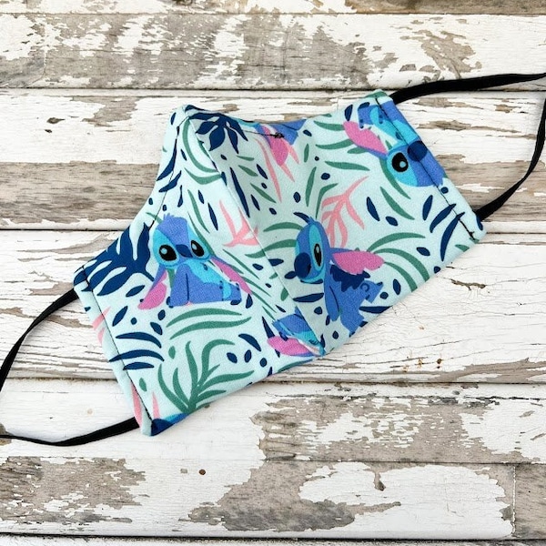 Stitch Face Mask - Etsy