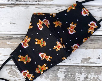 Gingerbread Face Mask | Etsy