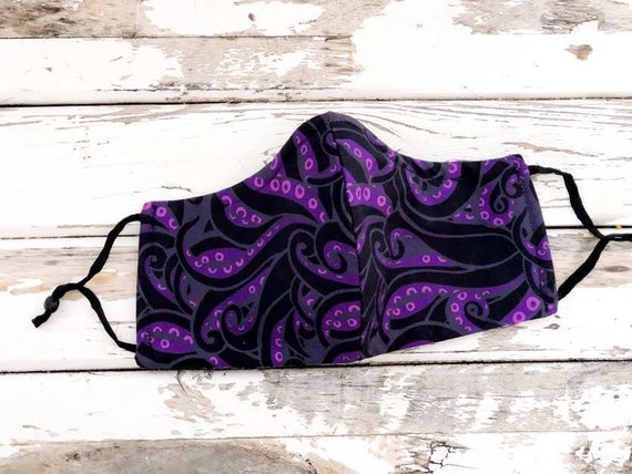 Ursula Tentacle Face Mask - Etsy