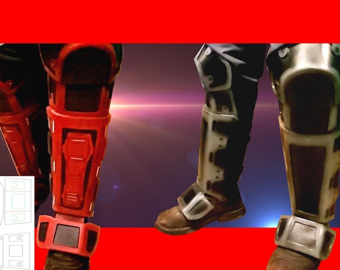 Templates for Tactical Shin Armor - Etsy