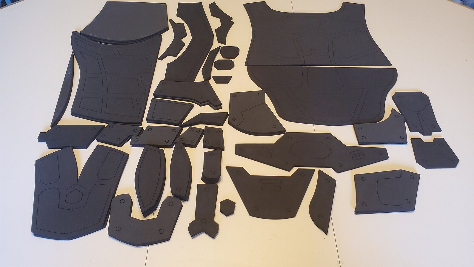 DIY Chest, Back & Shoulder Tactical Armor KIT - Etsy