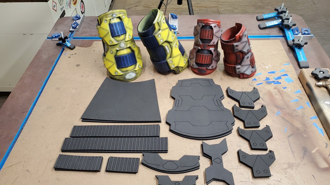 TACTICAL GAUNTLET KIT diy - Etsy