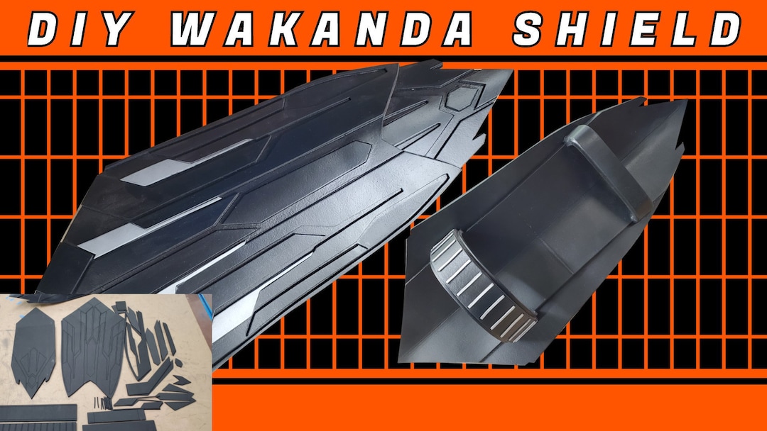 DIY Wakanda Shield KIT - Etsy
