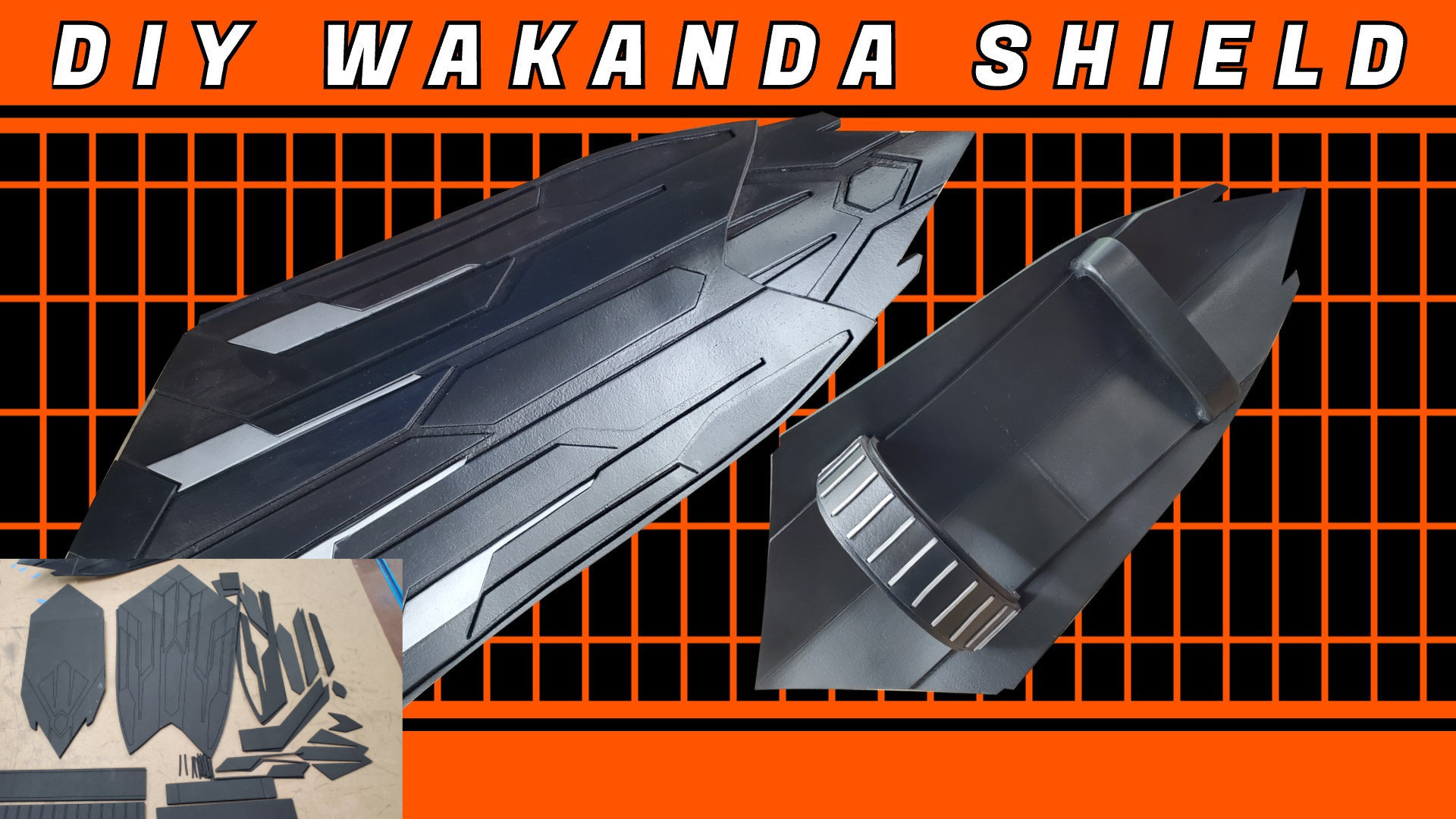 DIY Wakanda Shield KIT - Etsy