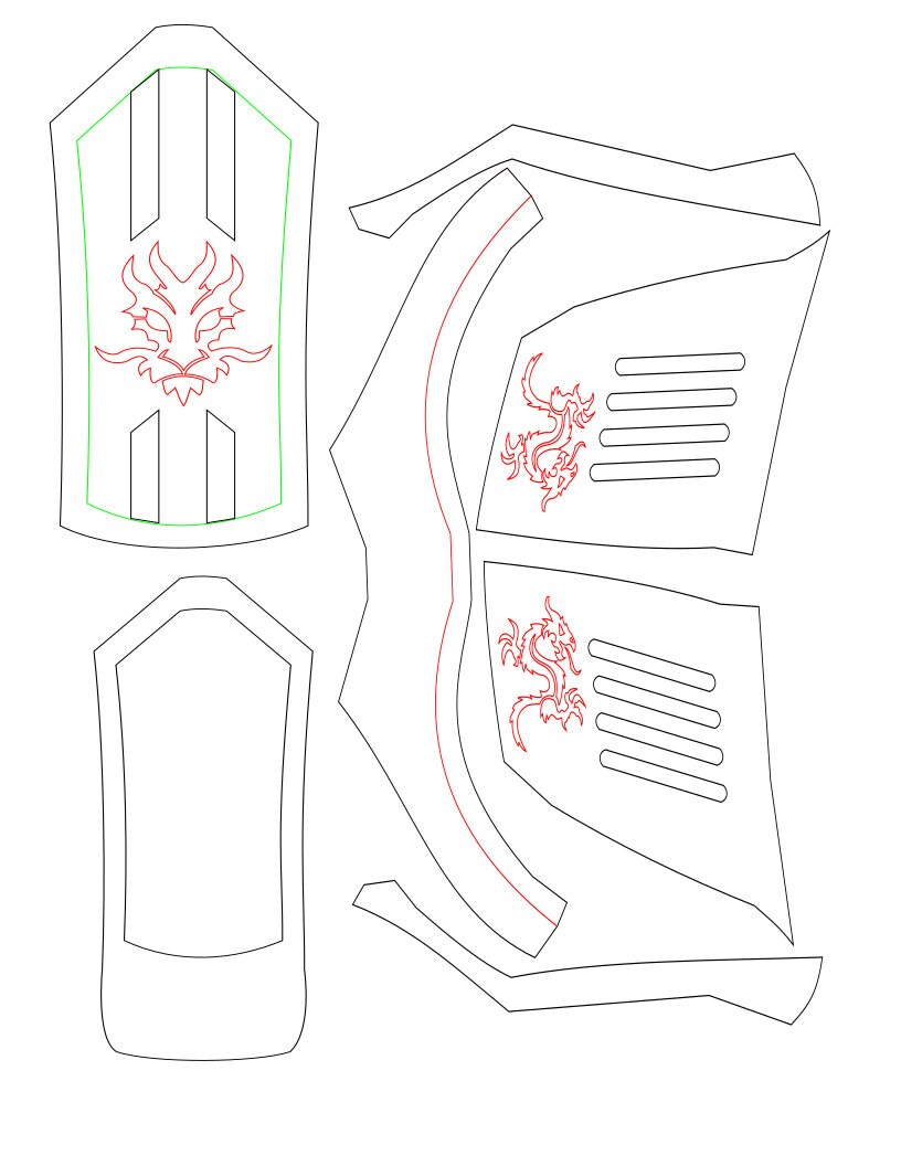 Diy MK Ninja Mask Printable Template - Etsy Finland