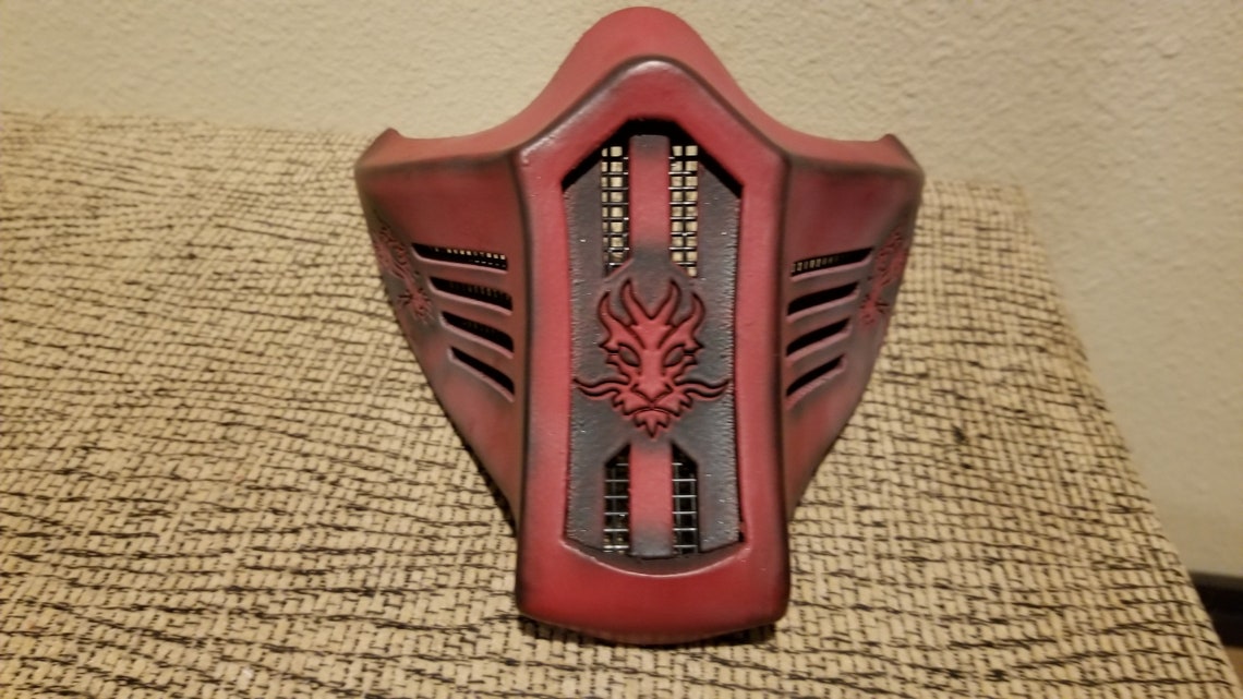 Diy MK Ninja Mask Printable Template - Etsy