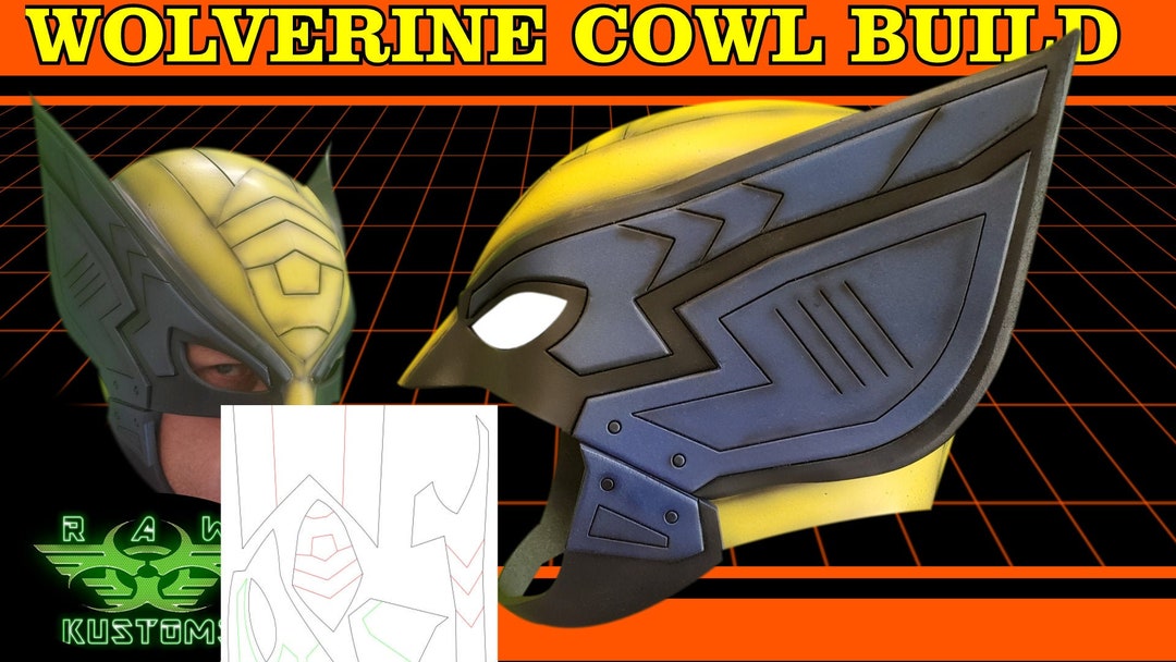 Plantilla DIY Wolverine Cowl - Etsy México