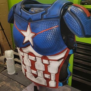 DIY Captain America Chest Armor KIT - Etsy