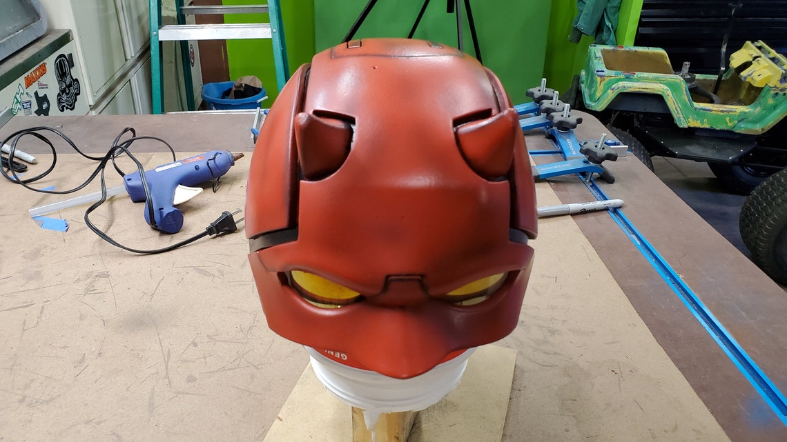 Diy Dare Devil Cowl Template - Etsy