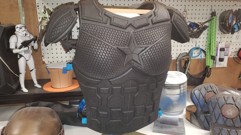 DIY Captain America Chest Armor KIT | Etsy