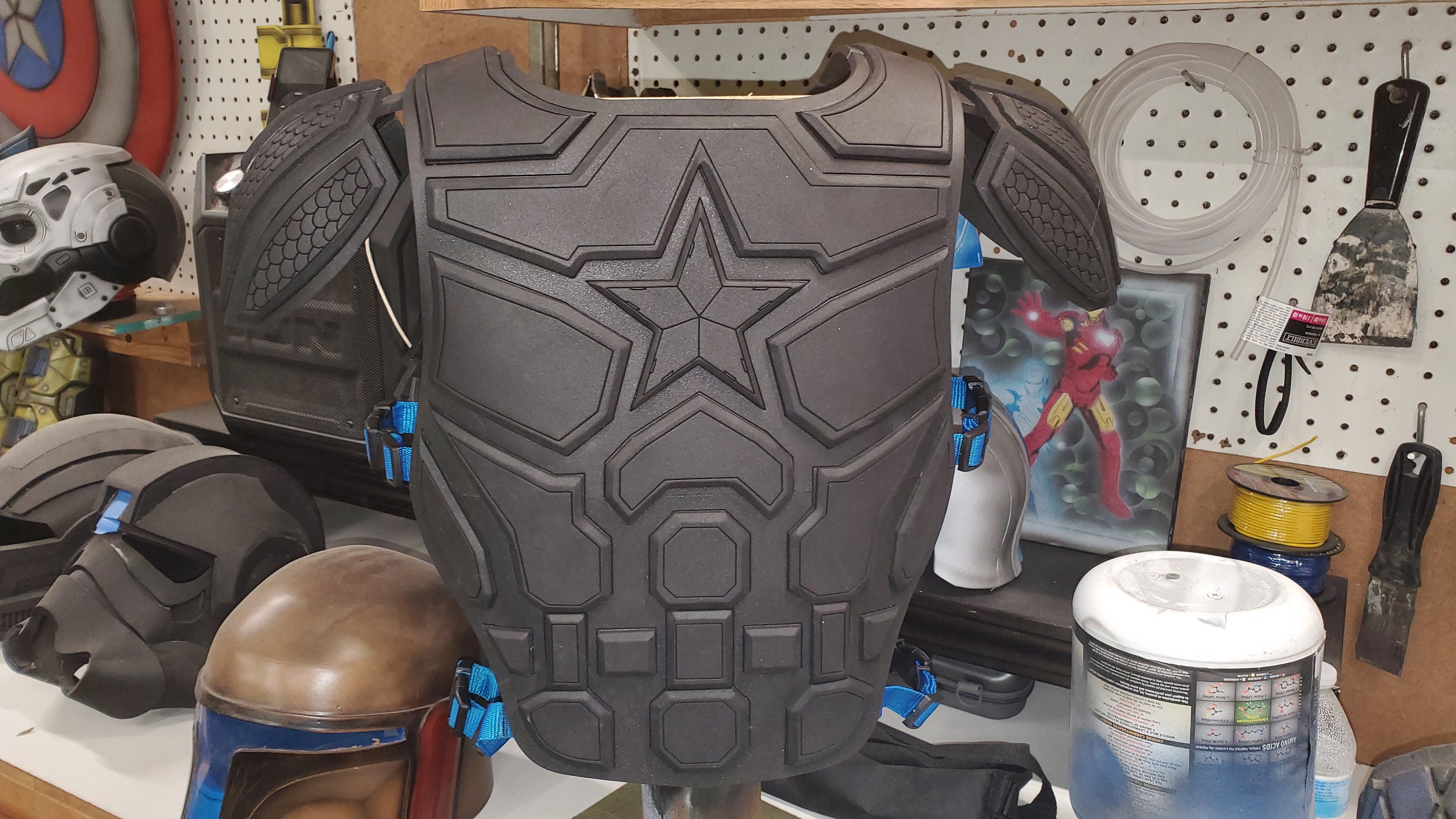 DIY Captain America Chest Armor KIT | Etsy