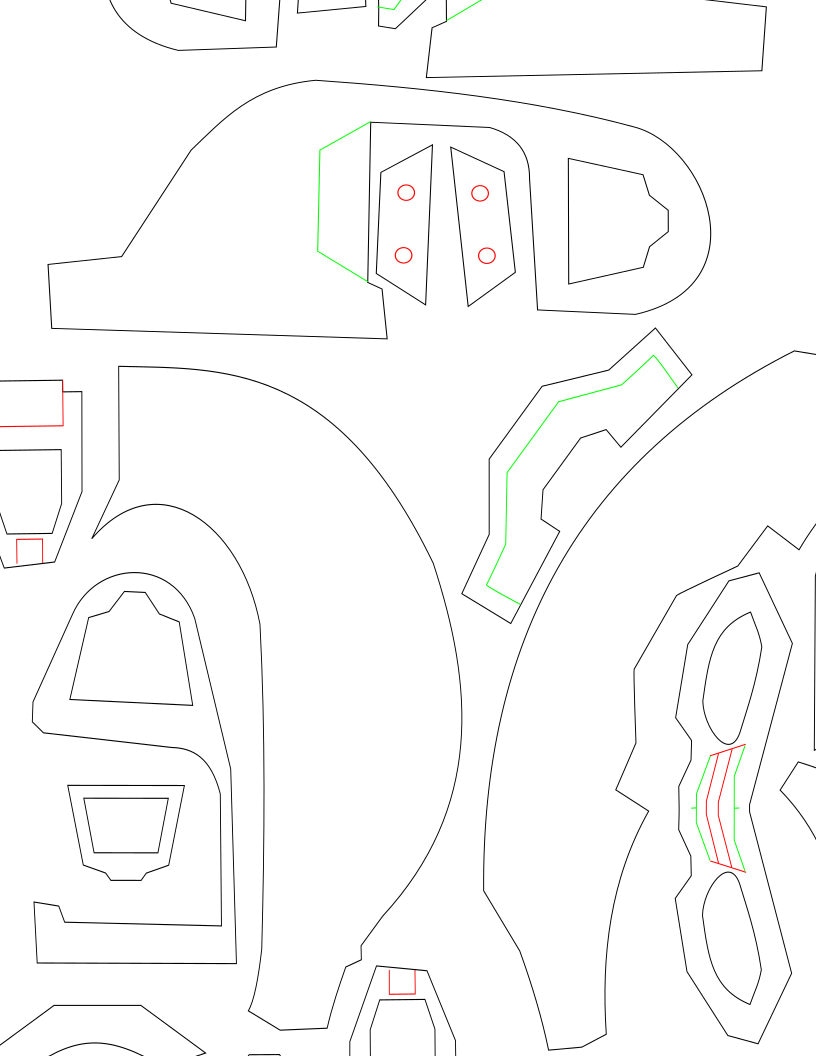 DIY Red Hood Template - Etsy