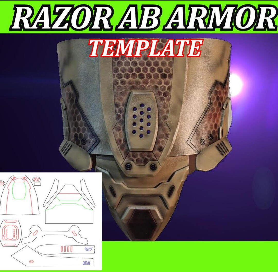 Razor AB Armor Templates - Etsy