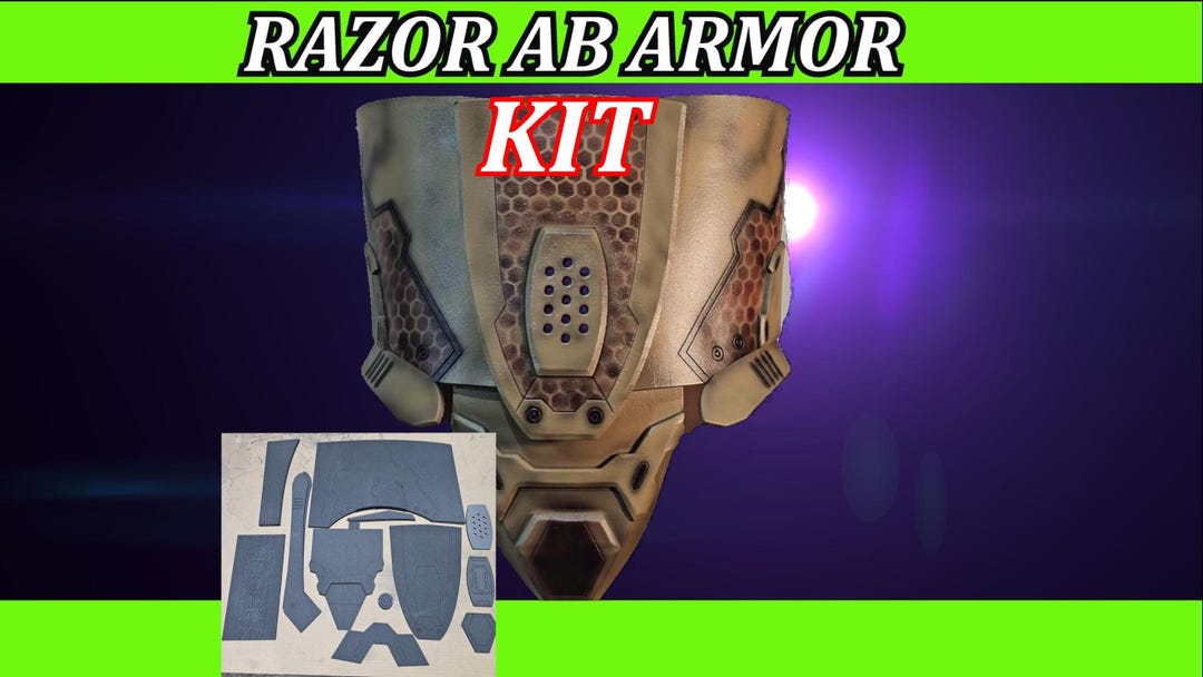 Razor AB Armor KIT (for Abdominal Area) - Etsy