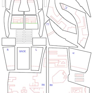 Optimus Prime Template Download - Etsy