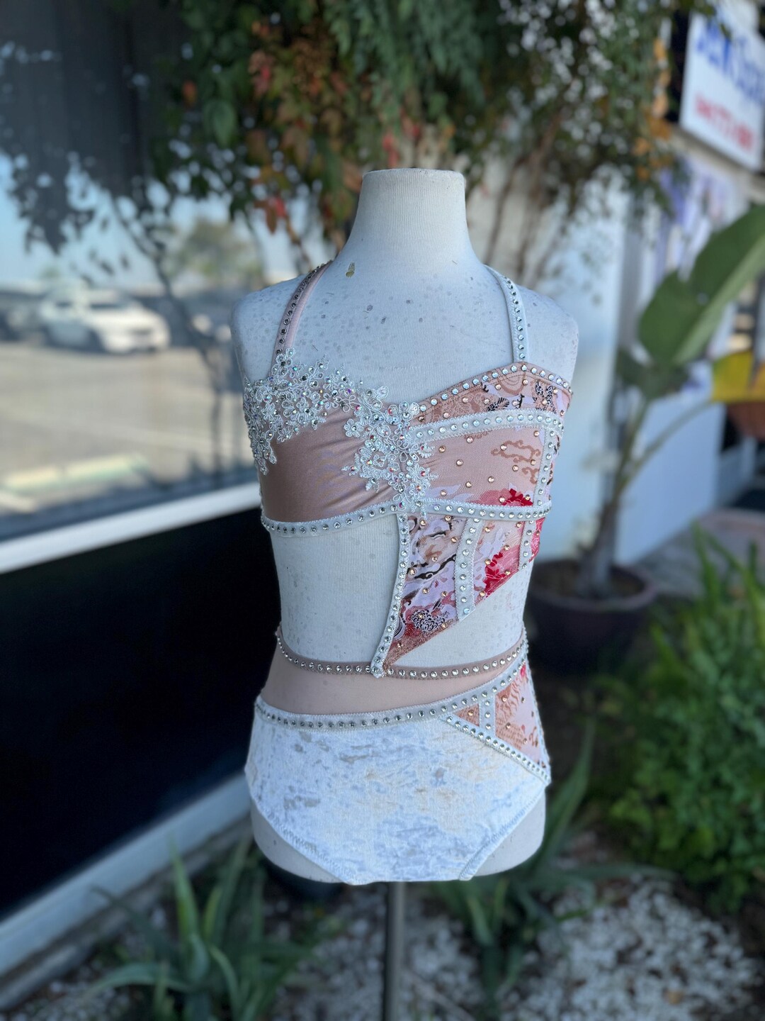 READY-TO-SHIP // Child Large // Multicolor Dance Costume - Etsy