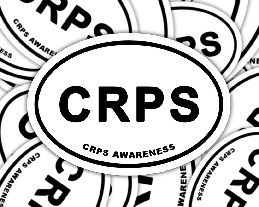 Chronic Regional Pain Syndrome Awareness Sticker, CRPS Marathon Decal ...