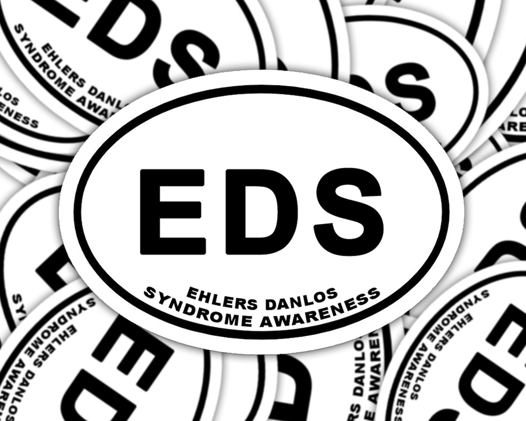 Ehlers Danlos Syndrome Awareness Sticker, EDS Marathon Decal, Chronic ...