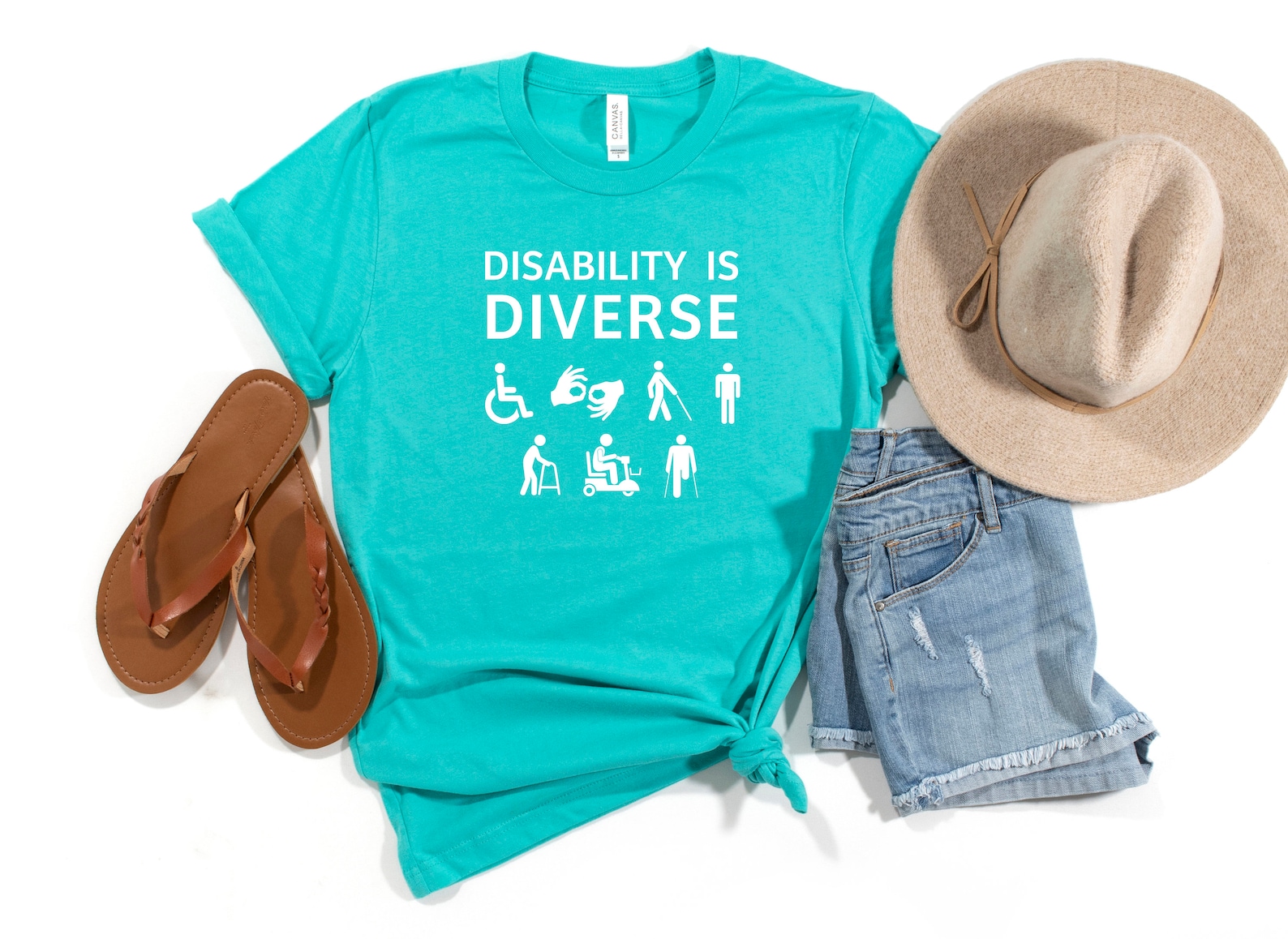 Disability is Diverse T-shirt, Disability Pride, Disability Awareness ...