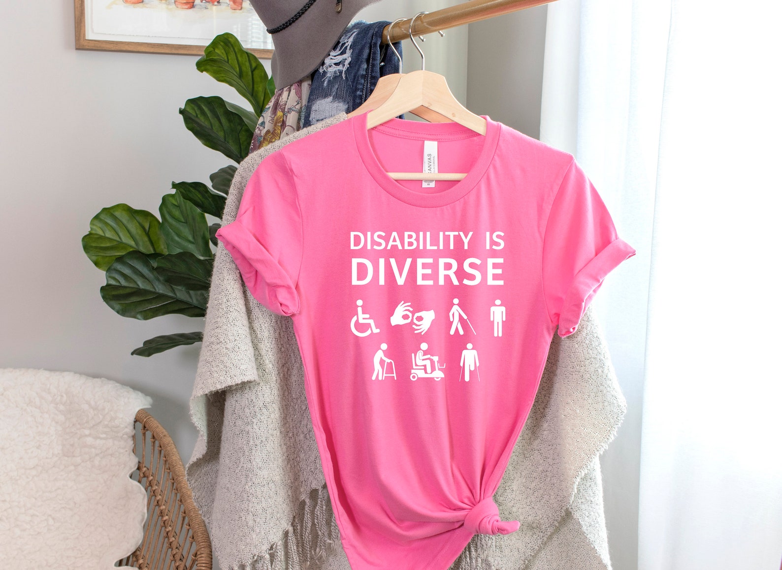 Disability is Diverse T-shirt, Disability Pride, Disability Awareness ...