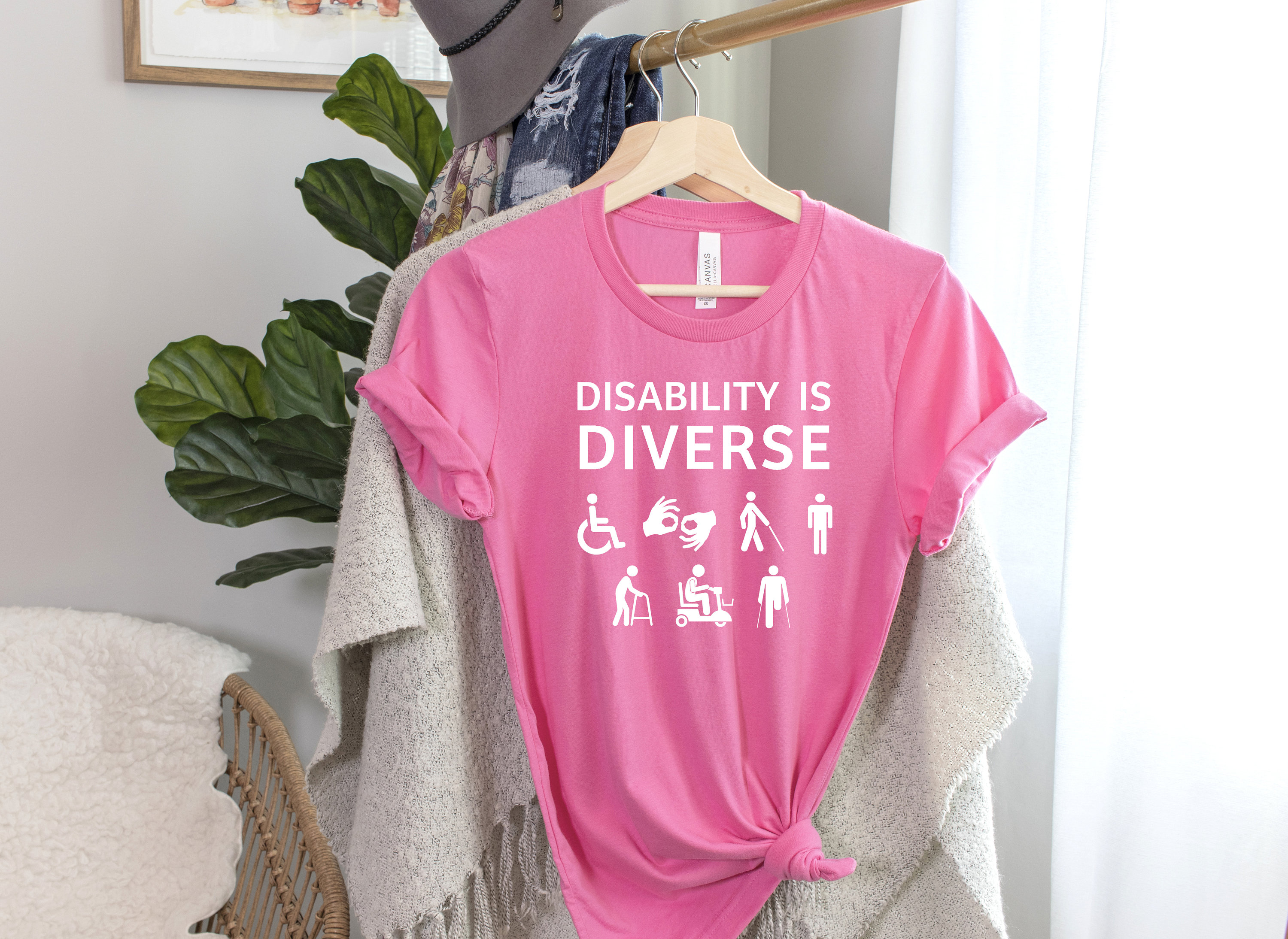 Disability is Diverse T-shirt, Disability Pride, Disability Awareness ...