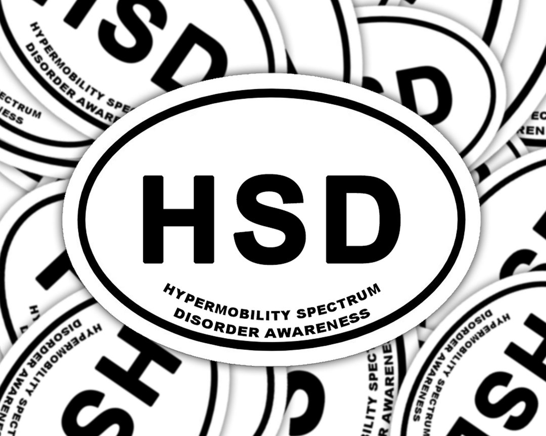 Hypermobility Spectrum Disorder Awareness Sticker, Hypermobility ...