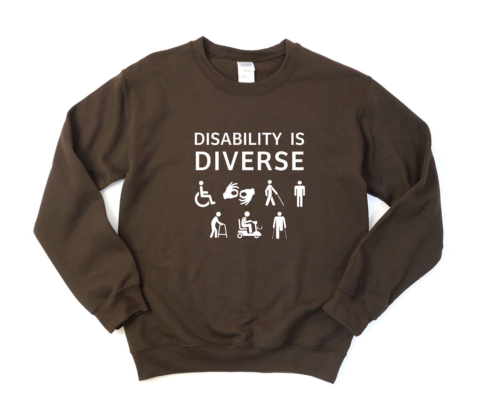 Disability is Diverse Crewneck Sweatshirt, Disability Pride, Disability ...