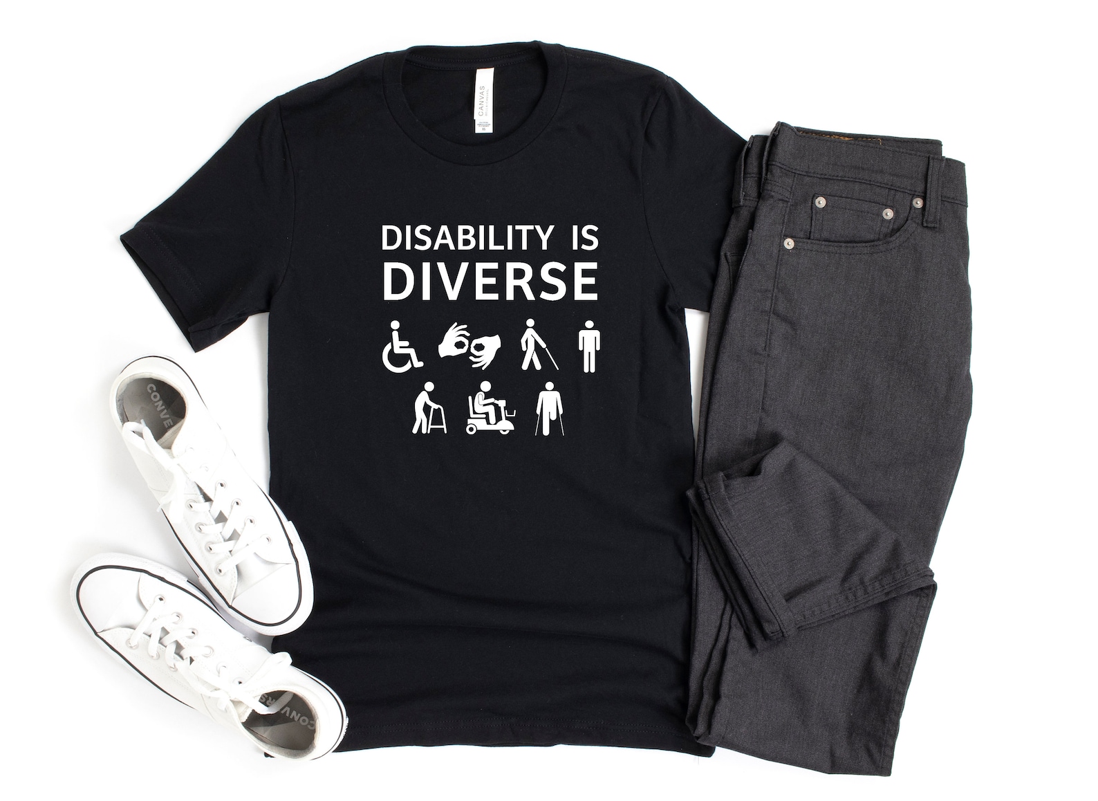 Disability is Diverse T-shirt, Disability Pride, Disability Awareness ...